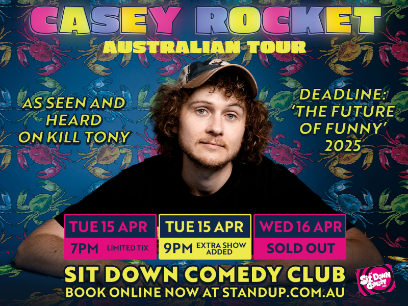 Casey Rocket: Australian Tour 2025 (USA)