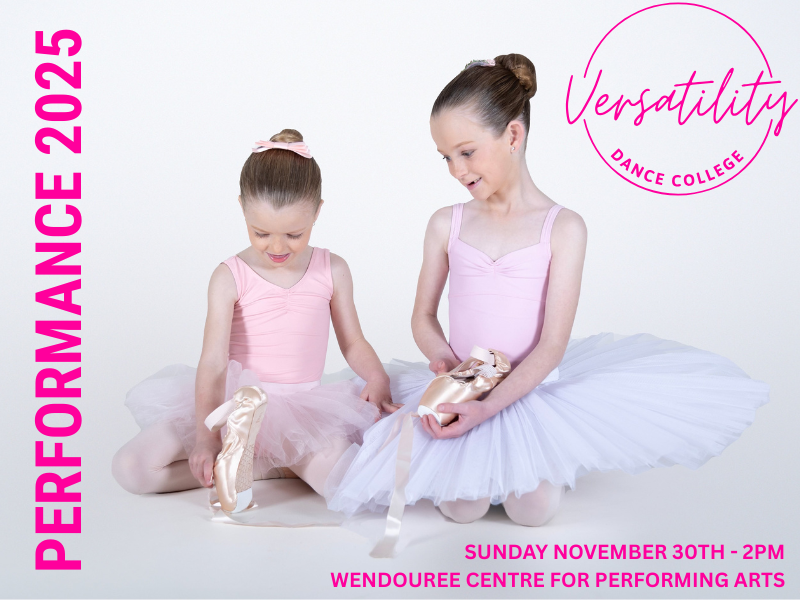 VERSATILITY DANCE COLLEGE 2025 PERFORMANCE