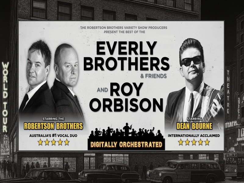 The Everly Brothers and Roy Orbison