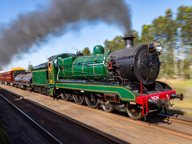 Steam Train Ride.. Transport Heritage Expo 2025